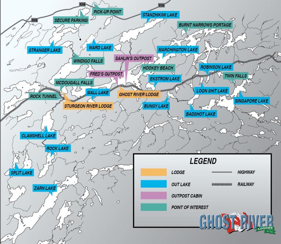 Maps of Amazing Fishing Lakes in Northwestern Ontario